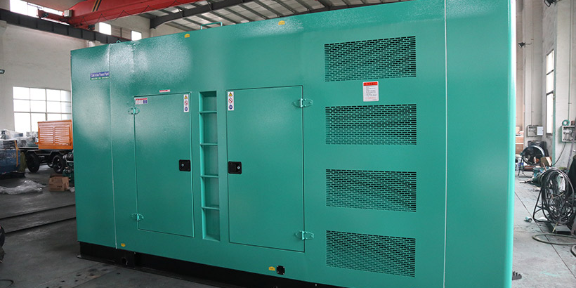 Silent type Generator Set by Diesel – Floating Docks & Pontoon Bridge ...