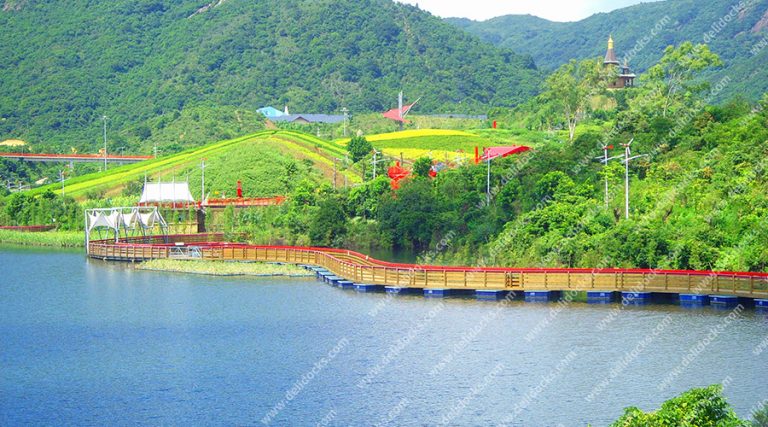 Shenzhen Wetland Park Landscape Pontoon Bridge – Floating Docks ...