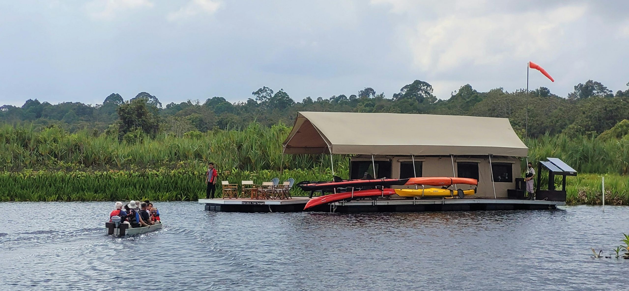 Indonesia Helicopter Platform & Floating Tent Camp – Floating Docks ...