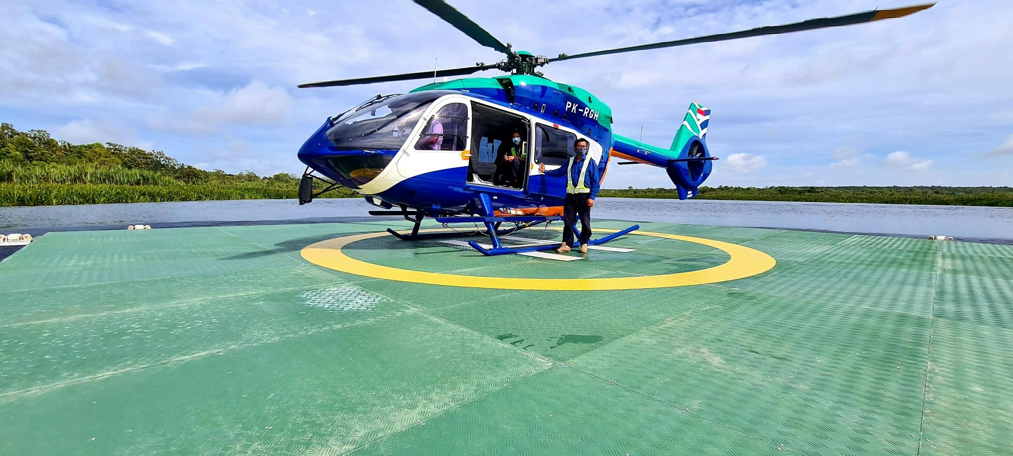 Indonesia Helicopter Platform & Floating Tent Camp – Floating Docks ...