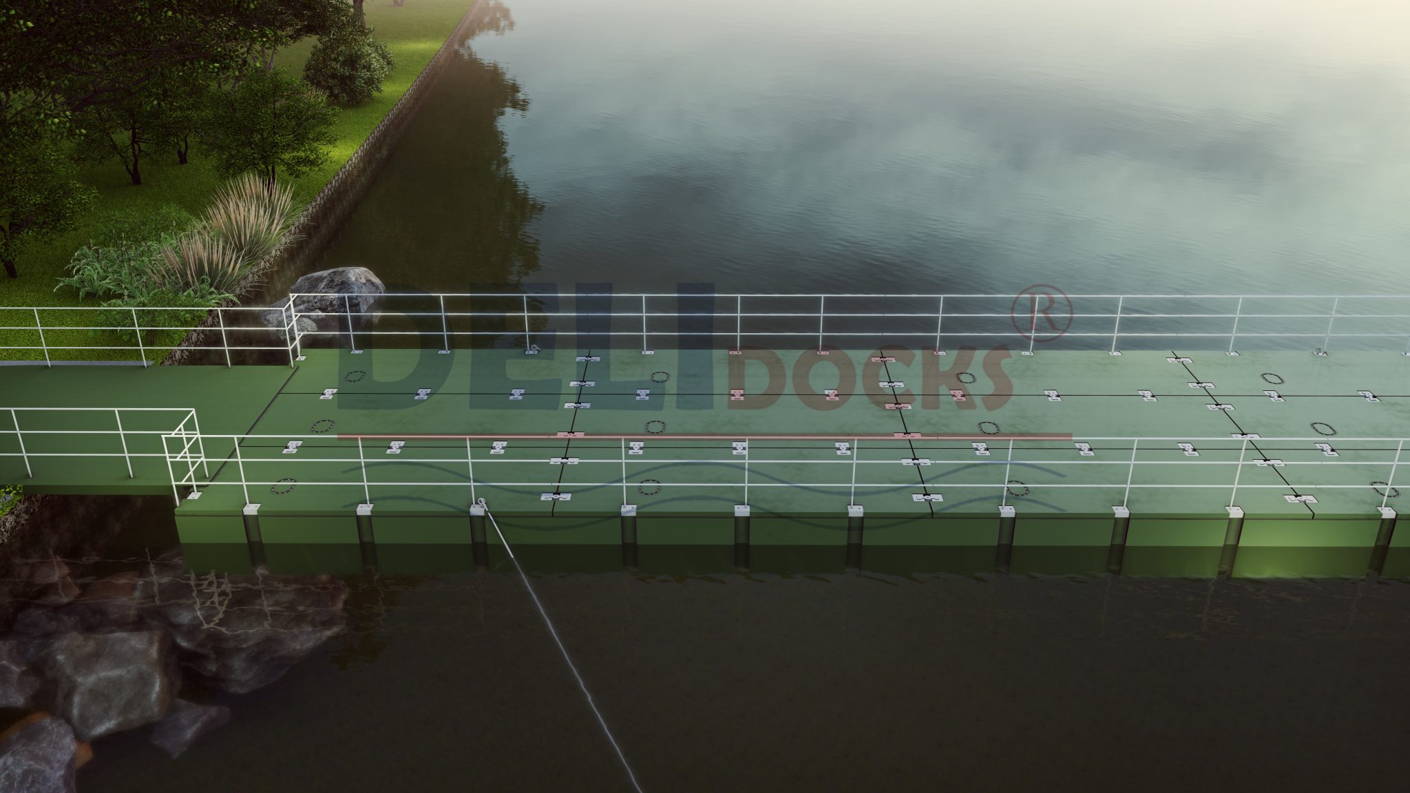 MODULAR FLOATING BRIDGE – Floating Docks & Pontoon Bridge Company