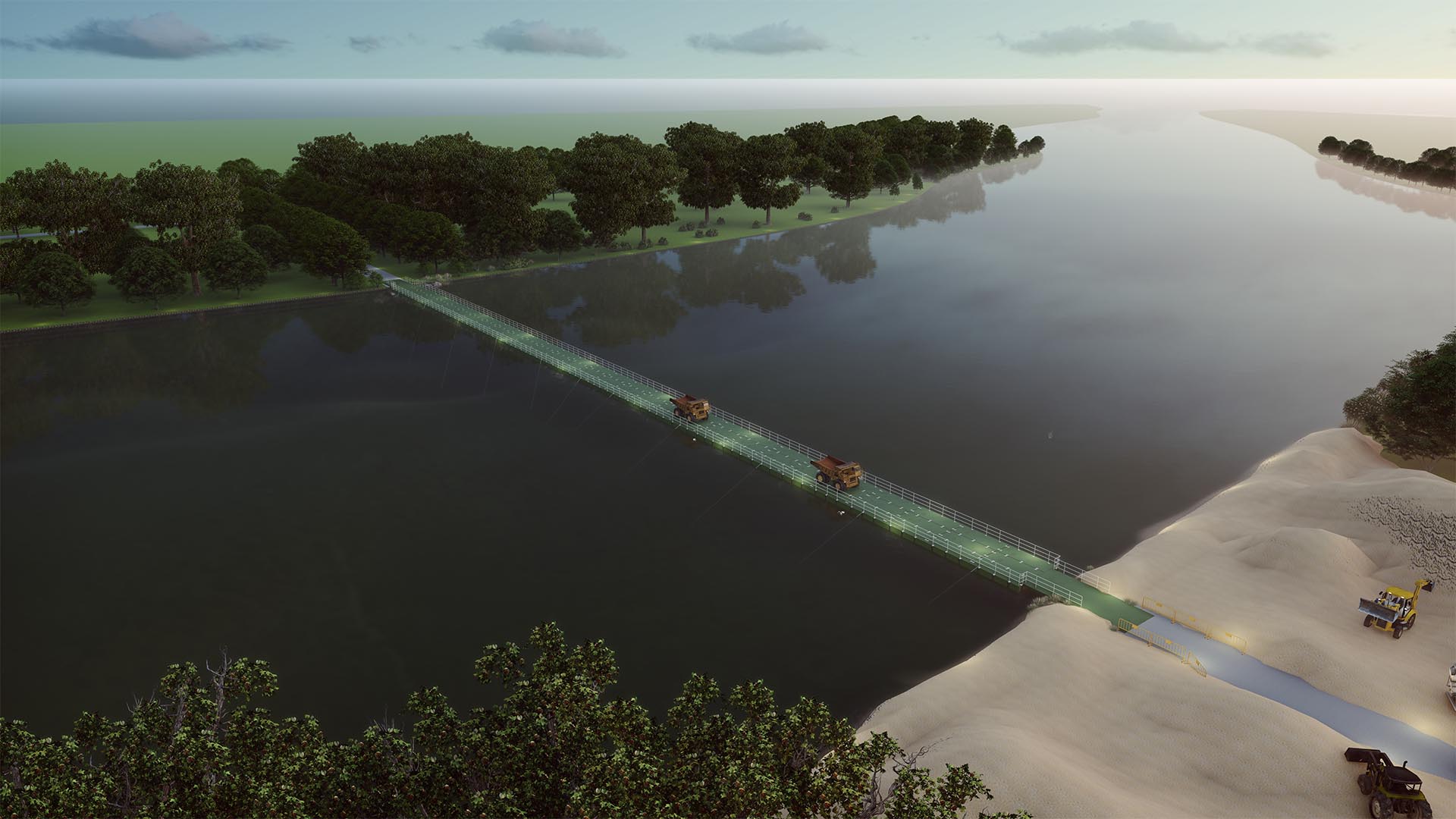 PONTOON BRIDGE – Floating Docks & Pontoon Bridge Company