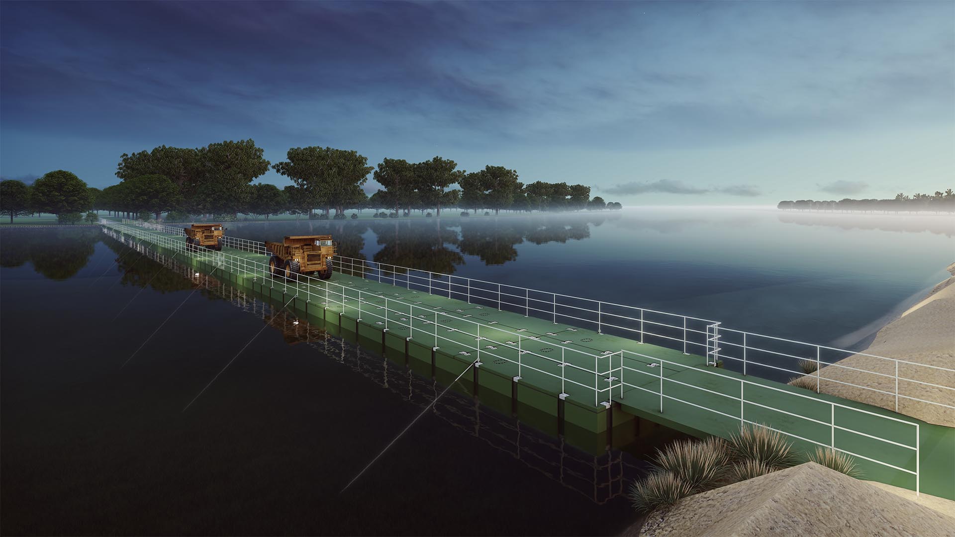 PONTOON BRIDGE – Floating Docks & Pontoon Bridge Company