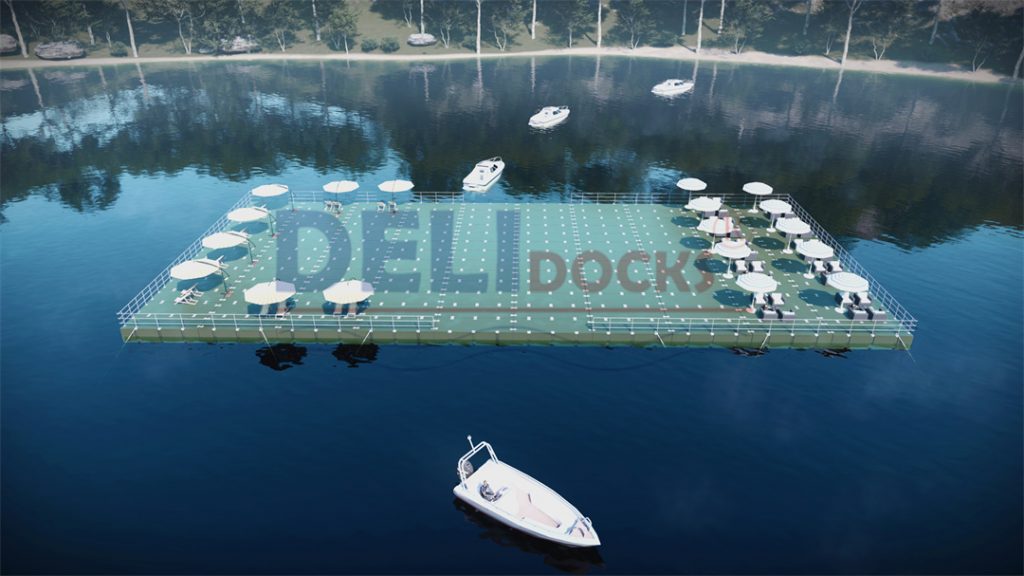 FLOATING LEISURE PLATFORM – Floating Docks & Pontoon Bridge Company