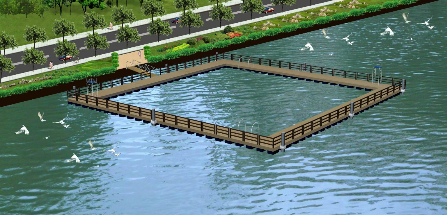 FLOATING SWIMMING POOL – Floating Docks & Pontoon Bridge Company